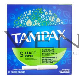 Tampax Super Absorbency 20s