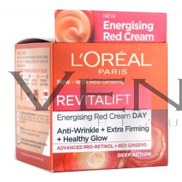 L'Oreal Revitalift Antiwrinkle + Extra Firming + Healthy Glow Red Cream ...