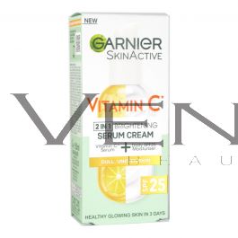 Garnier Skin Active Vitamin C 2in1 Brightening Serum Cream SPF25 50ml