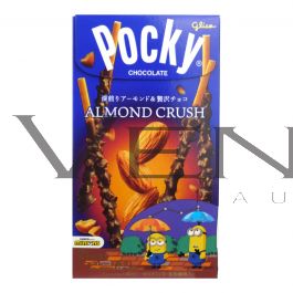 Glico Pocky Chocolate Almond Crush Biscuit Stick Box