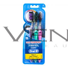 Oral-B Toothbrush Complete Easy Clean Black 3s Soft