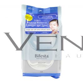 Bifesta Cleansing Sheets 46s Brightup