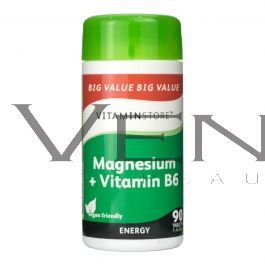 Vitaminstore Magnesium + Vitamin B6 Tablets 90s