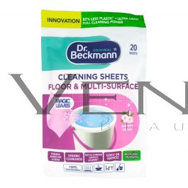 Dr Beckmann Cleaning Sheets Floor & Multi Surface 20s