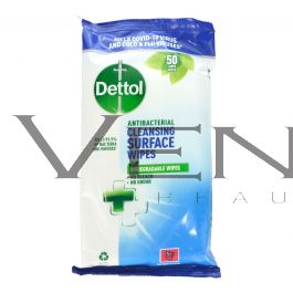 Dettol Wipes Surface Cleaning 50s