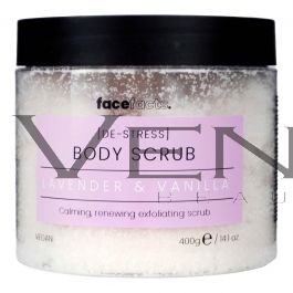 Face Facts Body Scrub 400g Lavender & Vanilla