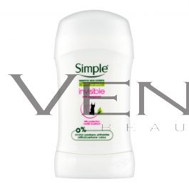 Simple Kind To Skin Invisible Anti Perspirant Stick 40ml