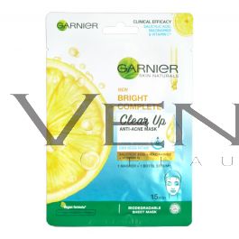 Garnier Bright Complete Serum Mask 1s Lemon Clear Up