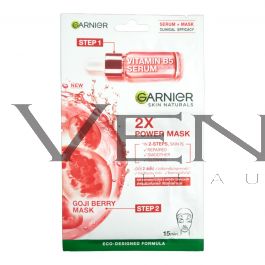 Garnier Face Mask 1s+ Serum 1.5ml Goji Berry