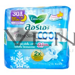 Laurier Super Ultra Slim Cool 30cm Night 12s