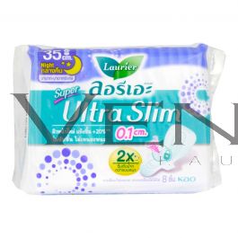 Laurier Super Ultra Slim 35cm Night 8s