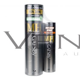 Gatsby Set & Keep Spray 200ml + 65ml Mat & Hard