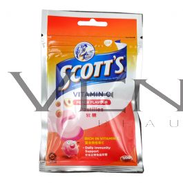 Scott's Vitamin C Pastilles Zipper 30g Peach
