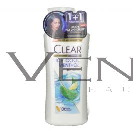 Clear Shampoo Ice Cool Menthol 650ml + Sakura 400ml