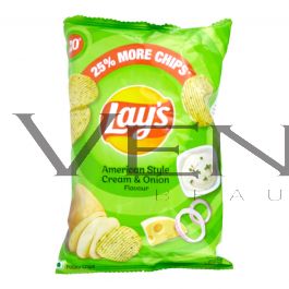 Lays Chips 50g American Style Cream & Onion
