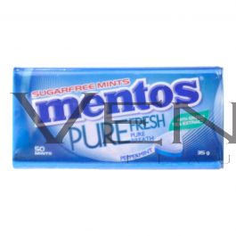 Mentos Tablet Pure Fresh Peppermint 35g Sugar-Free