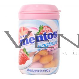Mentos Yoghurt Peach & Strawberry 90g