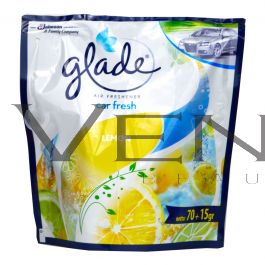 Glade Car Fresh 70g Lemon Refill