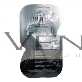 Ellips Vitamin Hair Mask 18g With Pro-Keratin Silky Black
