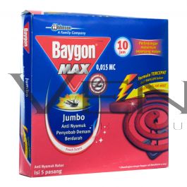 Baygon Mosquito Coil 10s Fresh Scent