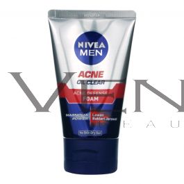 Nivea Men Acne Oil Clear Facial Foam 100ml Acne Defense
