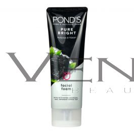 Pond's Pure Bright Facial Foam 50g Charcoal & Japanese Green Tea