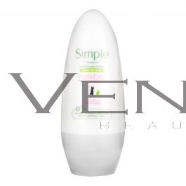 Simple Kind To Skin Deodorant Roll On 45ml Invisible