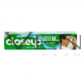Close Up Gel Toothpaste 160g Menthol Fresh