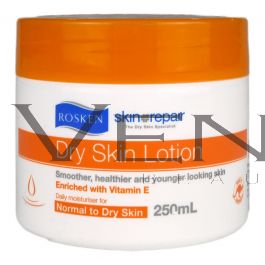 Rosken Dry Skin lotion 250ml Jar