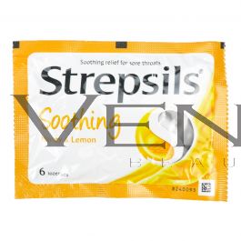 Strepsils Antiseptic Lozenges 6s Honey & lemon