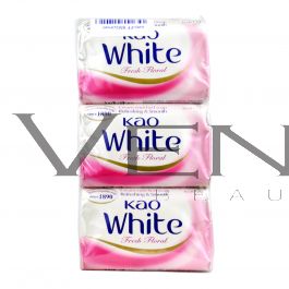 Kao White Soap 85gx3s Fresh Floral