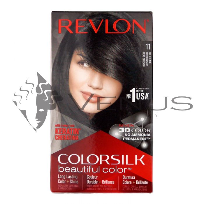Soft black hair color store