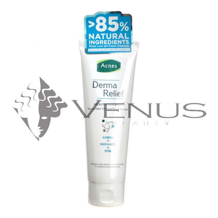 Acnes Derma Relief Moisture Foam Cleanser 125ml