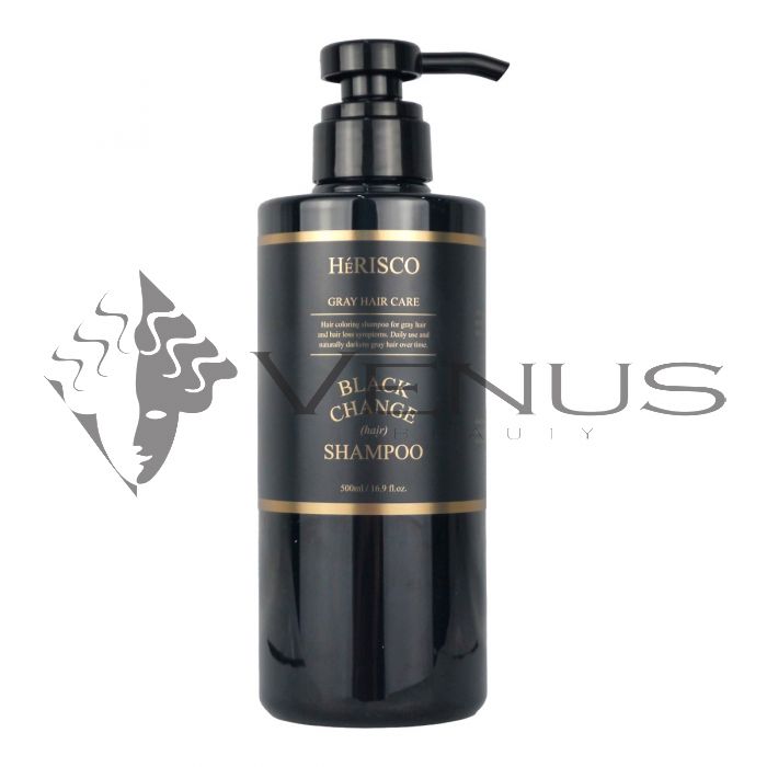 Herisco Black Change Shampoo Gray Hair Care 500ml